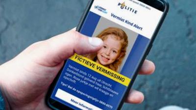 Nu ook 'Vermist Kind Alert' naast AMBER Alert | Blik op nieuws